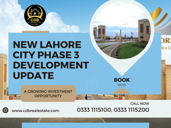 New Lahore City Phase 3 Development Update: A Growing Investment ...