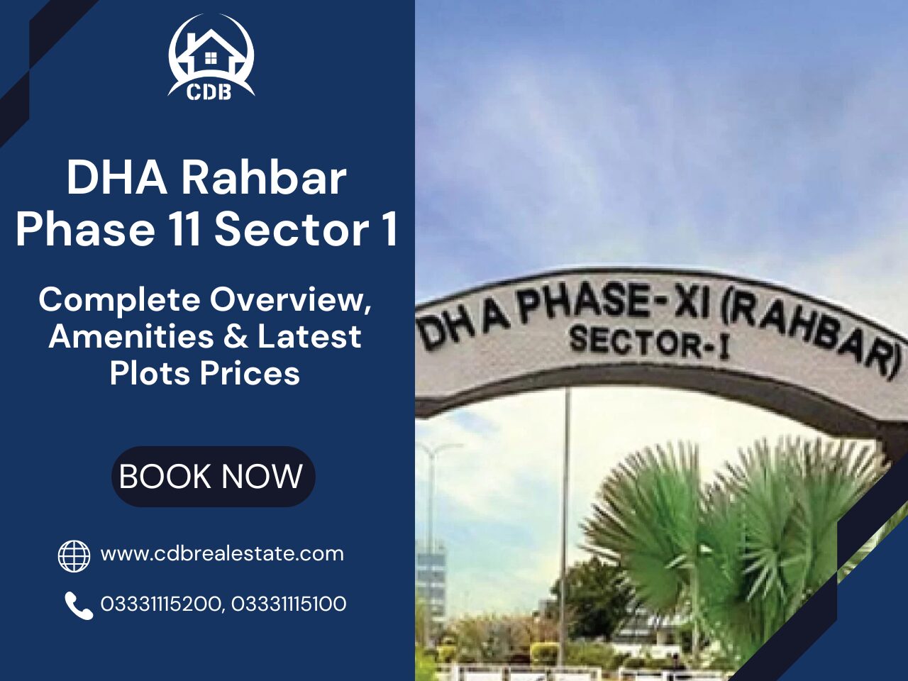 DHA Rahbar Phase 11 Sector 1 Amenities & Latest Plots Prices