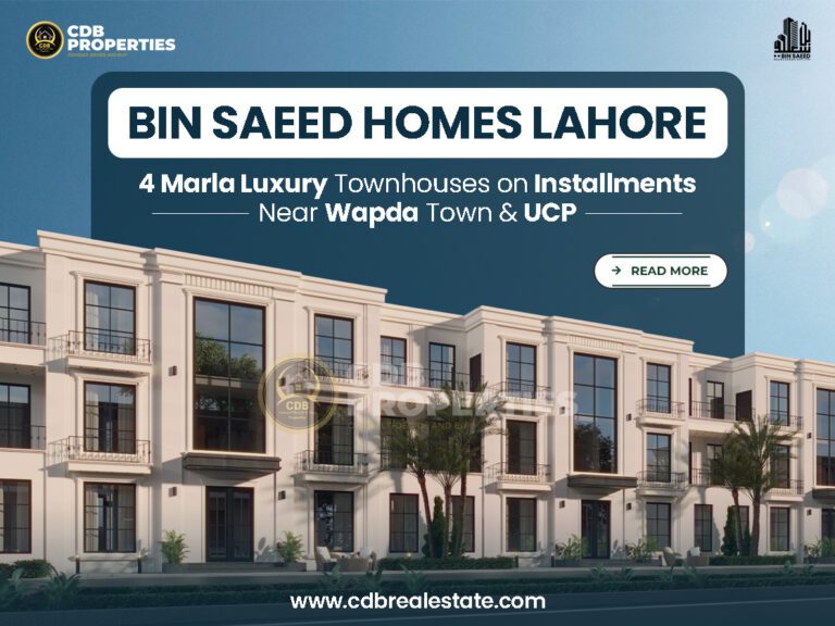 Installment Houses in Lahore – Bin Saeed Homes Lahore