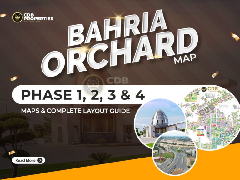 Bahria Orchard Map - Phase 1, 2, 3 & 4 Maps & Complete Layout Guide